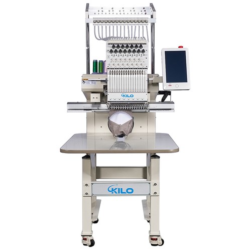 Portable Heavy Duty Clothes Embroidery Machine w/15 Needles,1200spm Max ...