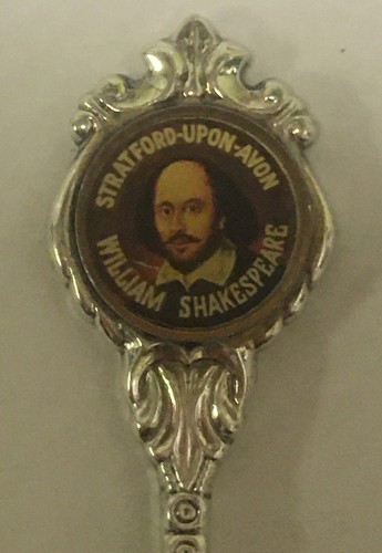 Stratford Upon Avon William Shakespeare Vintage Souvenir Spoon ...