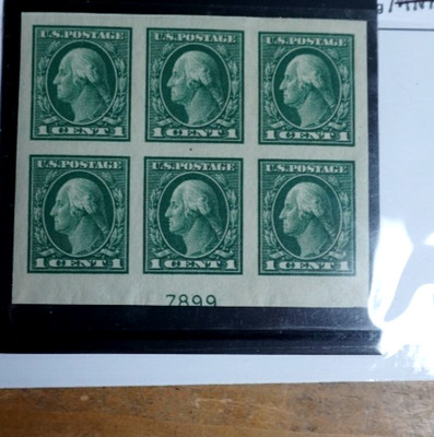 US #481 Plate# Block of six Mint | eBay