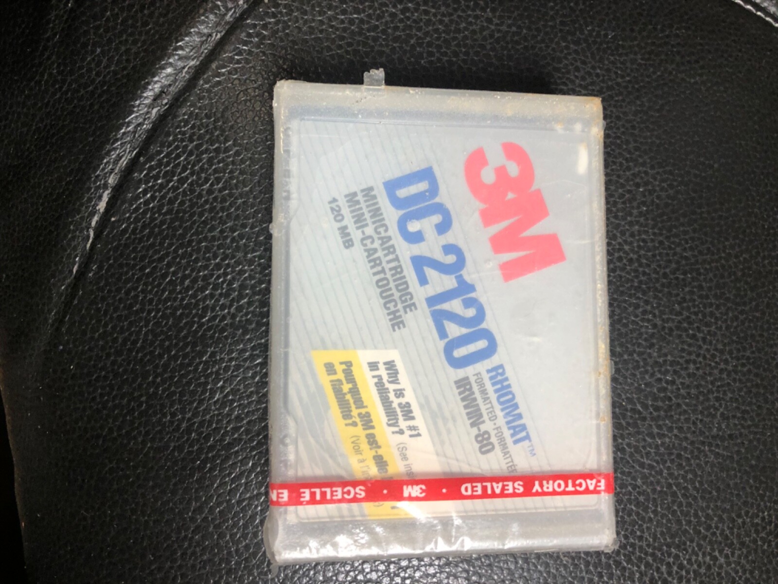 3M DC 2120 XL XIMAT Formatted QIC-80 Mini Cartridge 170 MB ~ BRAND NEW ...