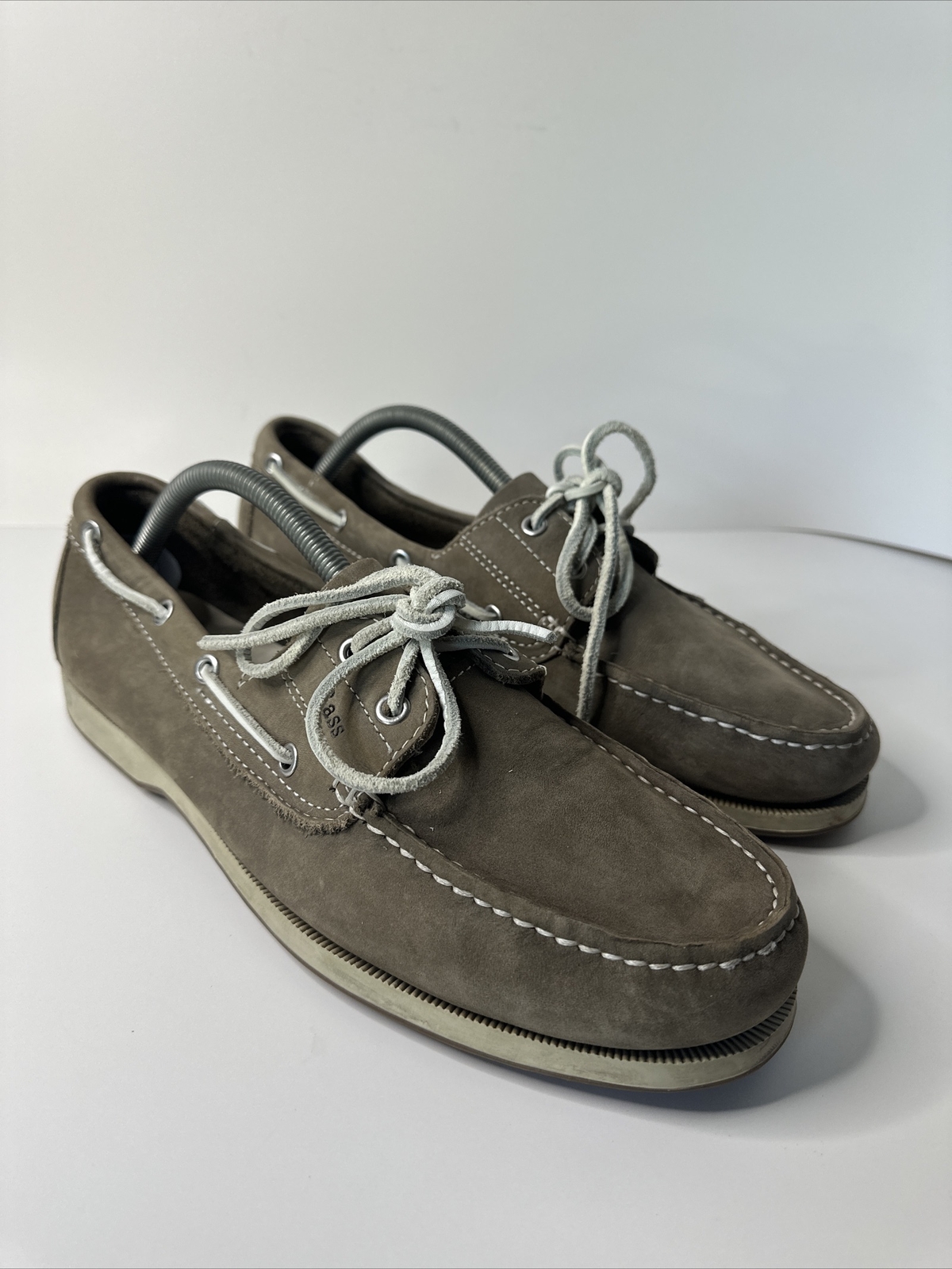 Men's Bass Beige Seafarer Boat Shoe. Men's 10.5M. Cla… - Gem