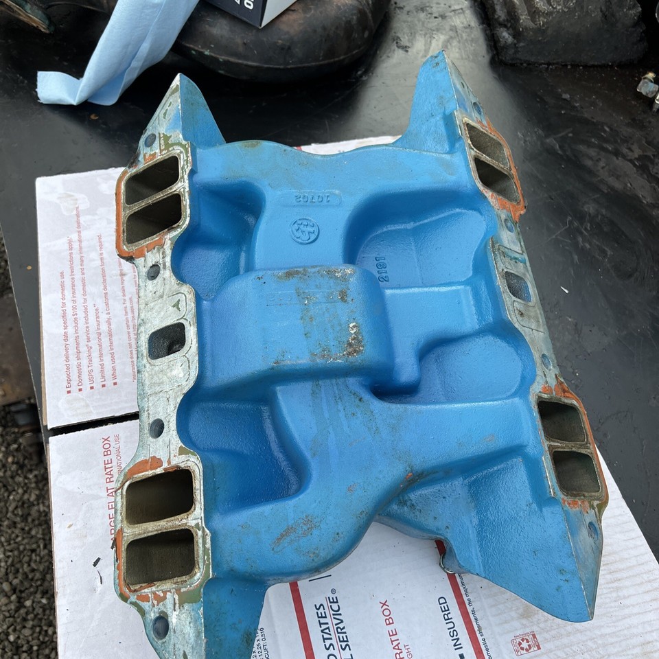 Chrysler marine 440 intake manifold | eBay
