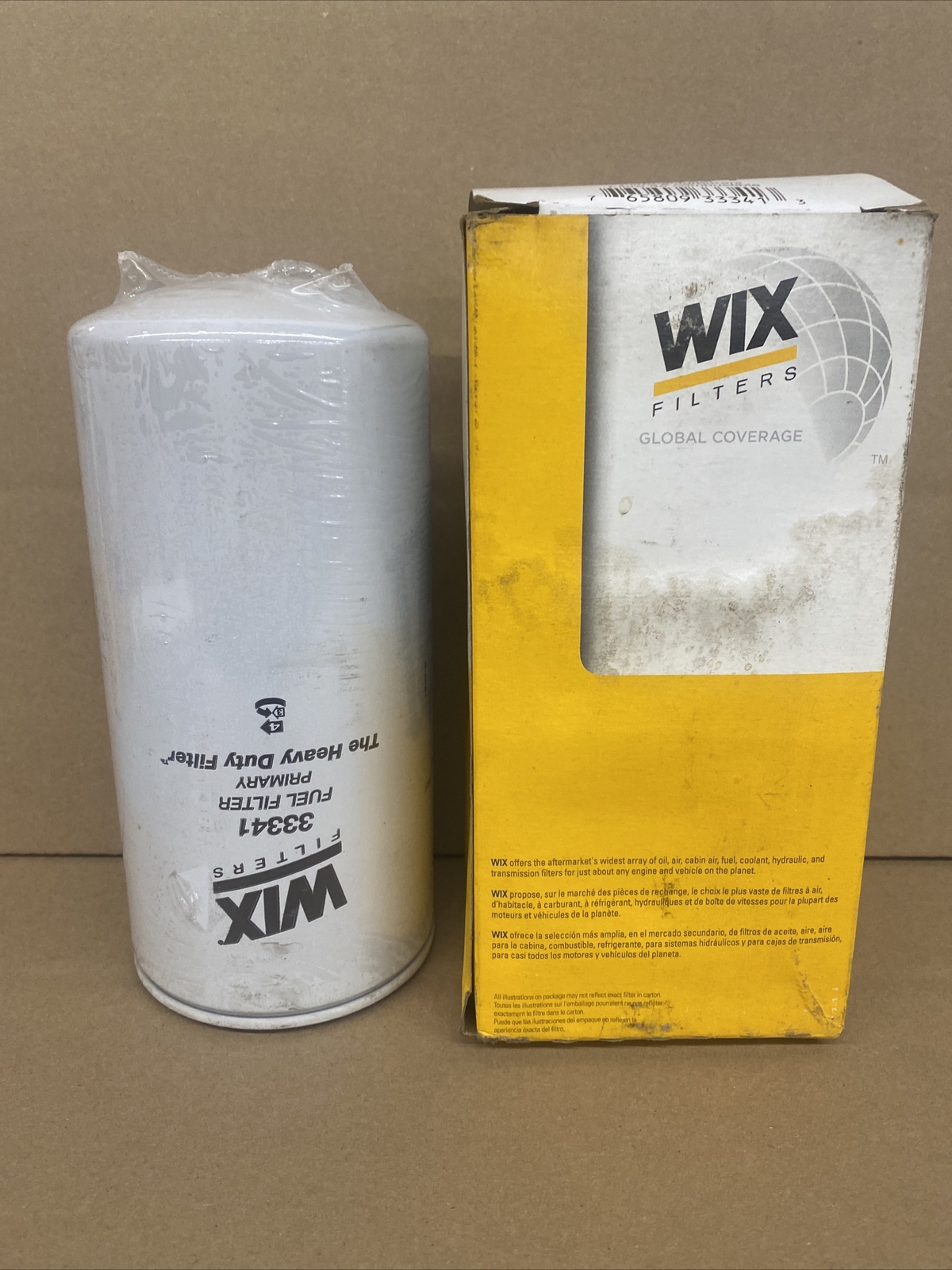 WIX 533341 - Fuel filter cross reference