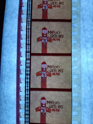 MR MAGOO:MAGOO GETS HIS MAN -CARTOON -35MM | eBay
