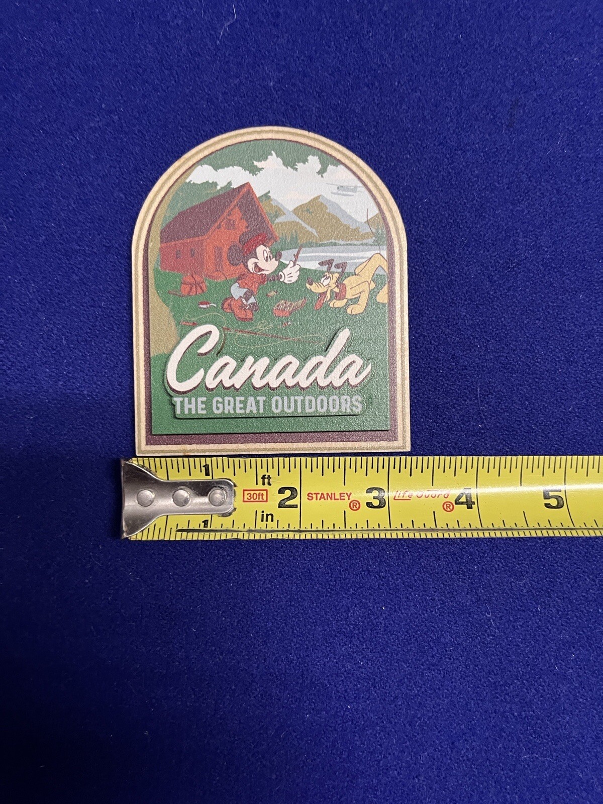 2023 Disney Epcot World Showcase Canada Magnet Mickey Mouse & Pluto New ...