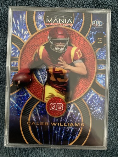 Caleb Williams 1/1 Wild Card Auto Mania | eBay