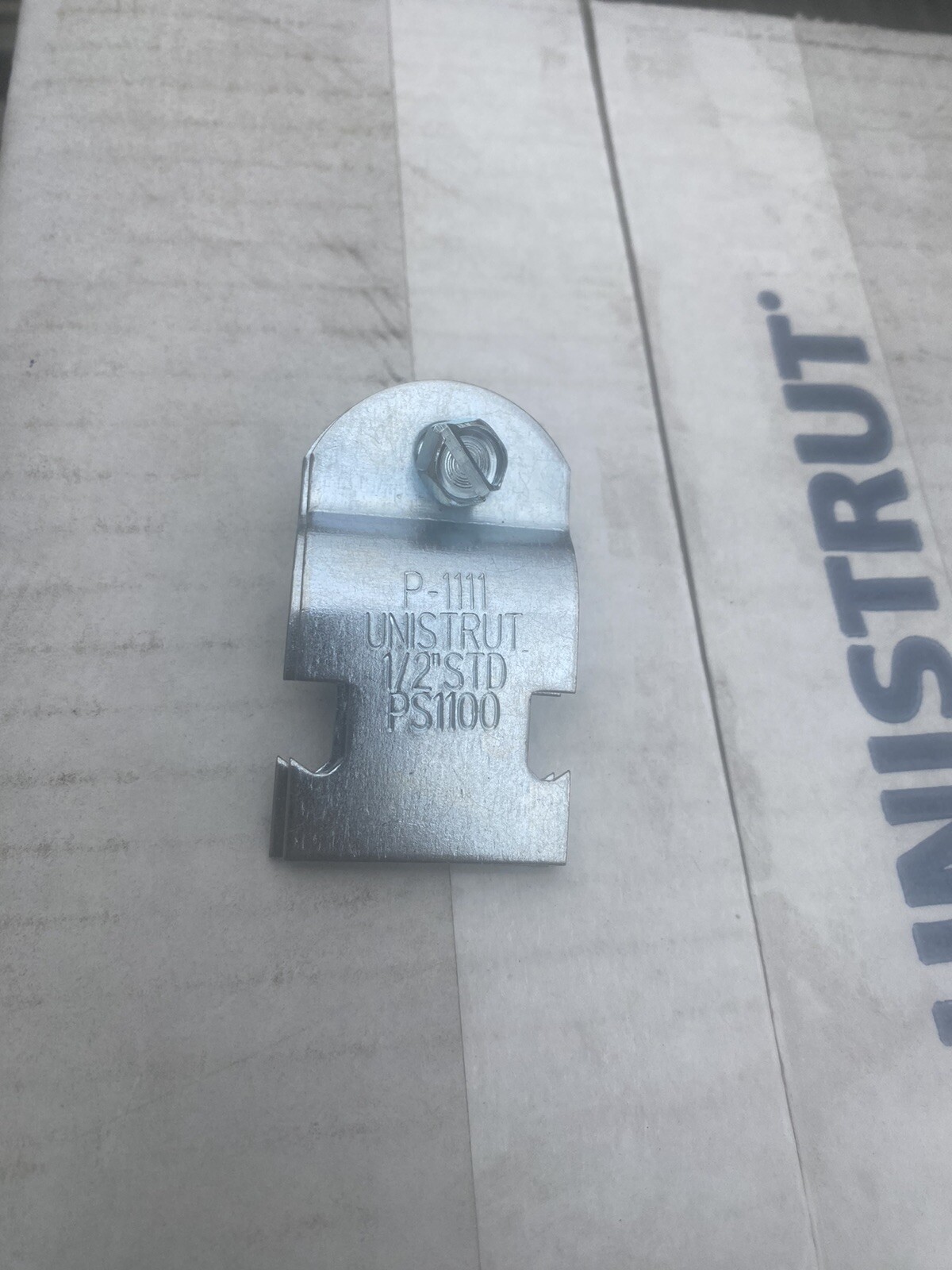 Unistrut 1/2” Strut Straps Pipe Clamps RMC | eBay