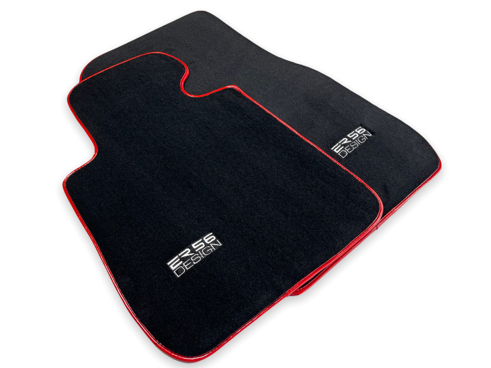 Floor Mats For BMW With ER56 Design Emblem Red LHD TAILORED 1990-2022 ...