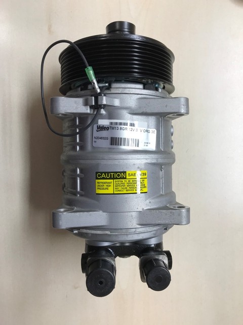 Seltec Tm-13xs Refrigeration Compressor 12v Clutch 8pv MULTIGROOVE for ...