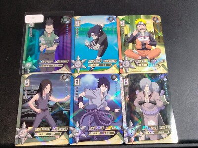 Hanabi Hyūga 6 Card Naruto Shippuden Trading Card Anime CCG | eBay