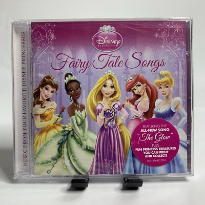 Disney Princess Fairy Tale Songs CD w/ Hype Sticker Bonus Tracks and ...