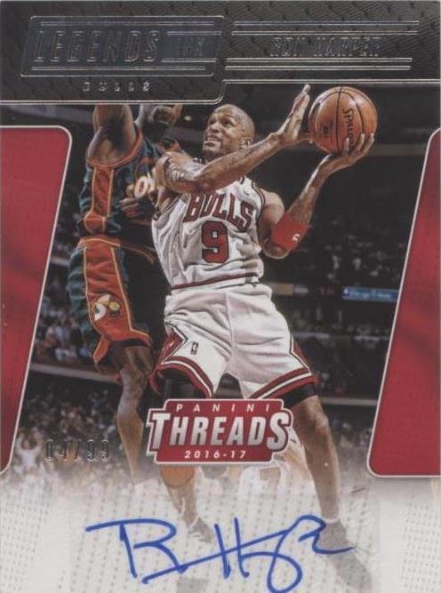 2016-17 Panini Threads - Nba Legends Ink Ron Harper #24 /99 (AU) for ...