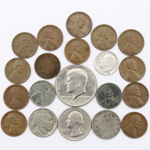 Starter 20 Coin Collection Lot Actual Coins Shown - Assorted Vintage ...