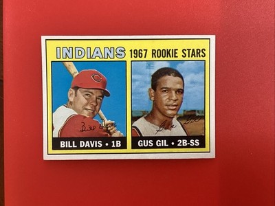 1967 Topps #253 Indians Rookies Bill Davis Gus Gil NM/MT | eBay