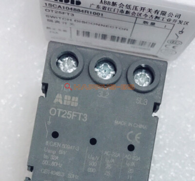 1PCS ABB 1SCA104884R1001 OT25FT3 25A Isolation Switch New | eBay