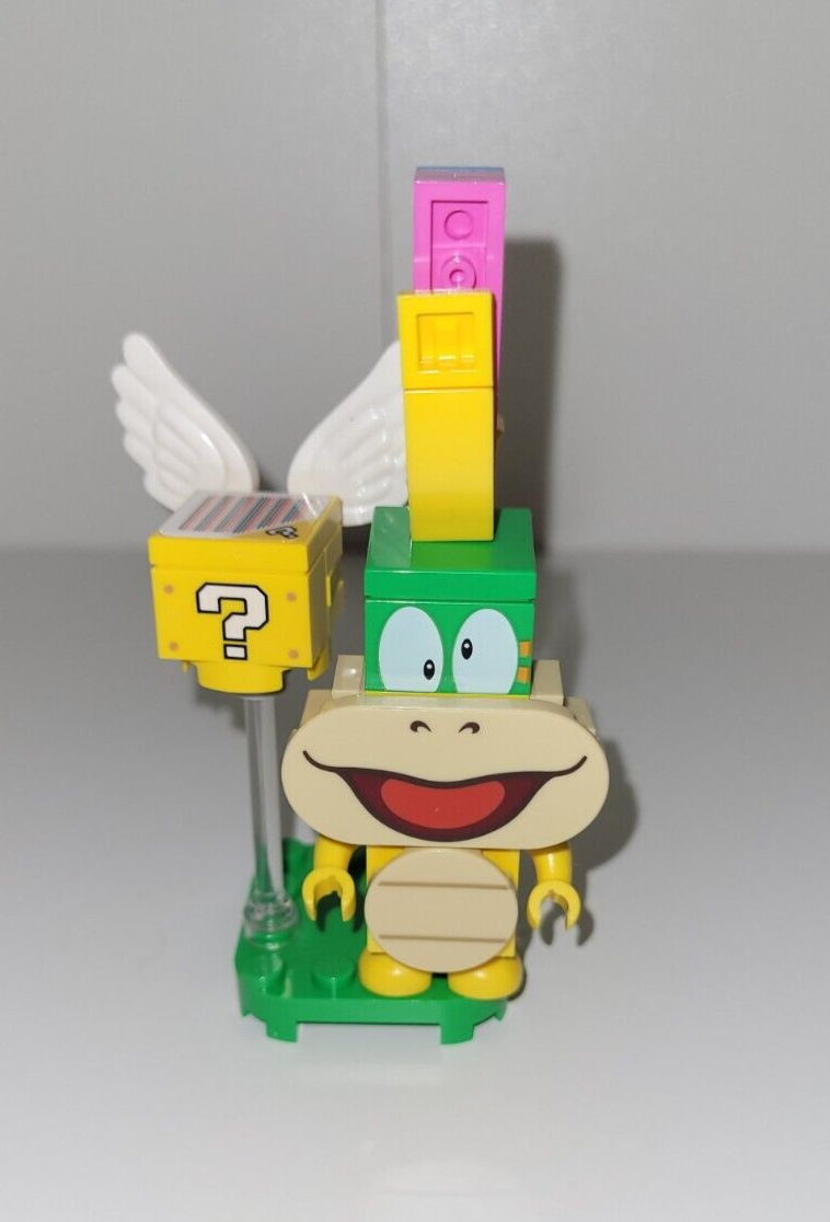 LEGO (Lemmy Koopa Figure) Super Mario Peach Adventures Starter Course w ...