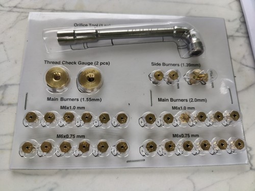 Natural Gas Conversion Kit Propane to NG Orifices Nozzle DIY ...