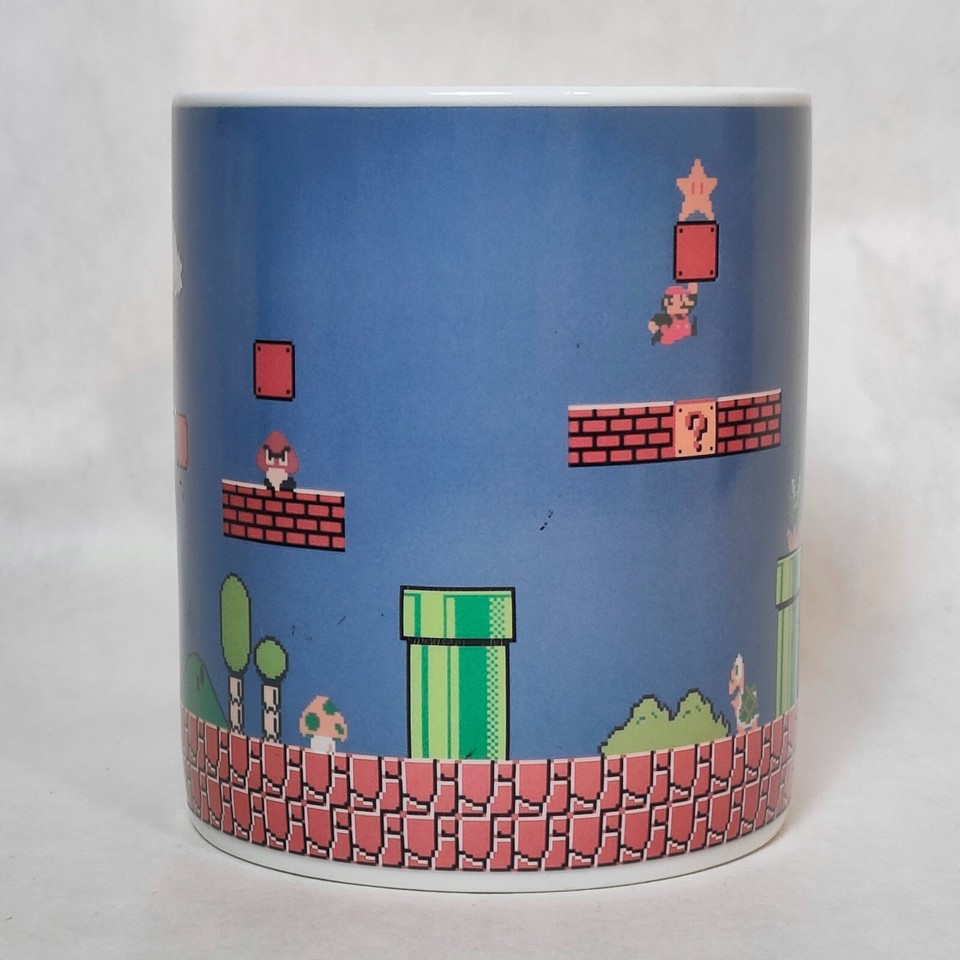 Nintendo Super Mario Bros Mug Heat Color Changing Effect Paladone ...
