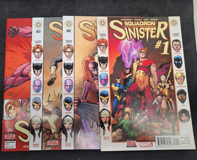 Squadron sinister #1-4 marvel comics | eBay
