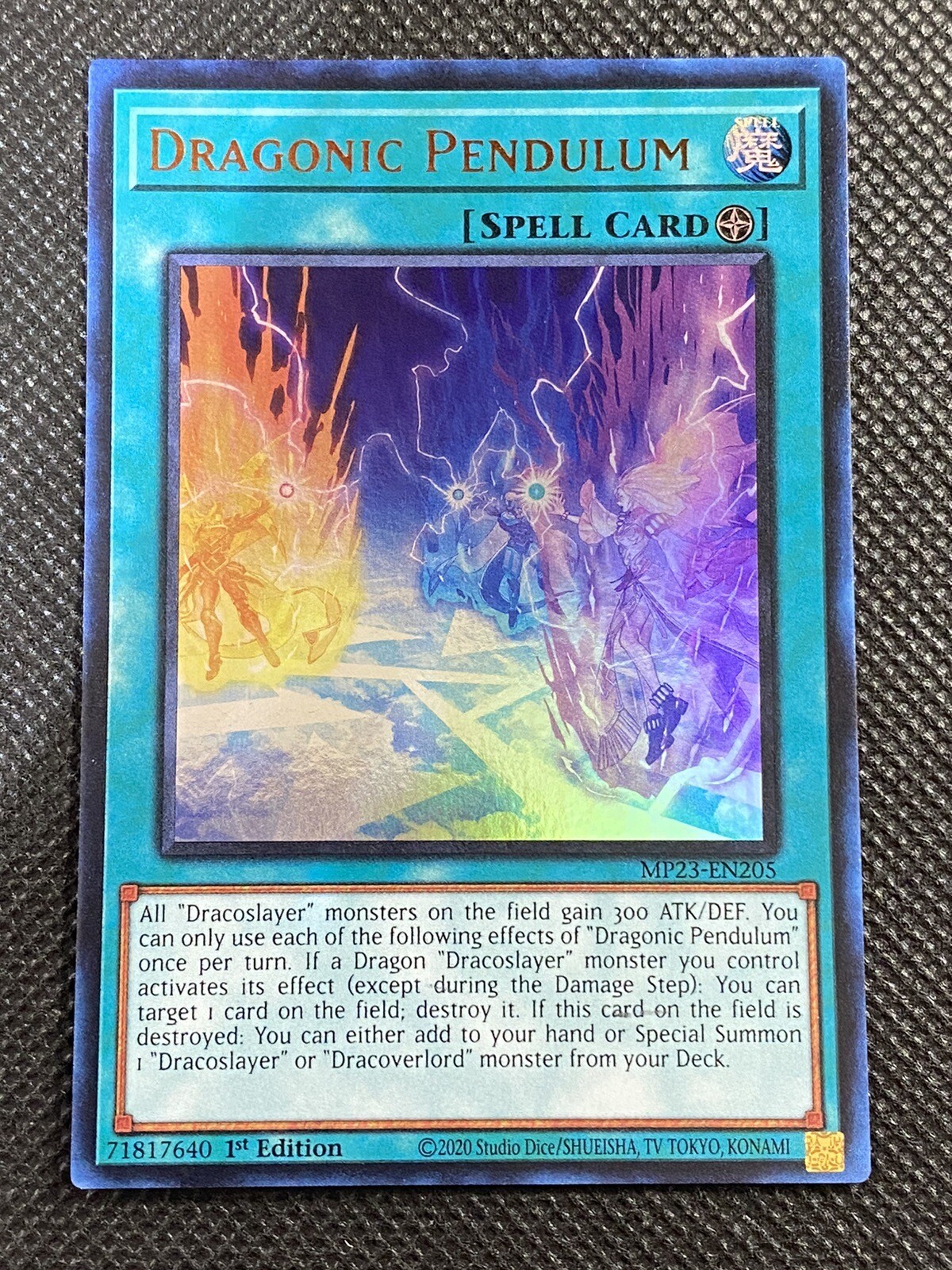 YuGiOh! - Dragonic Pendulum MP23-EN205 Ultra Rare 1st Edition Near Mint | eBay