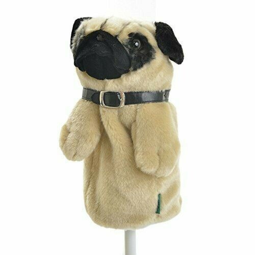 Hokushin Pug dog Golf head cover WHC1775 driver 460cc Japan 2020 +Track ...