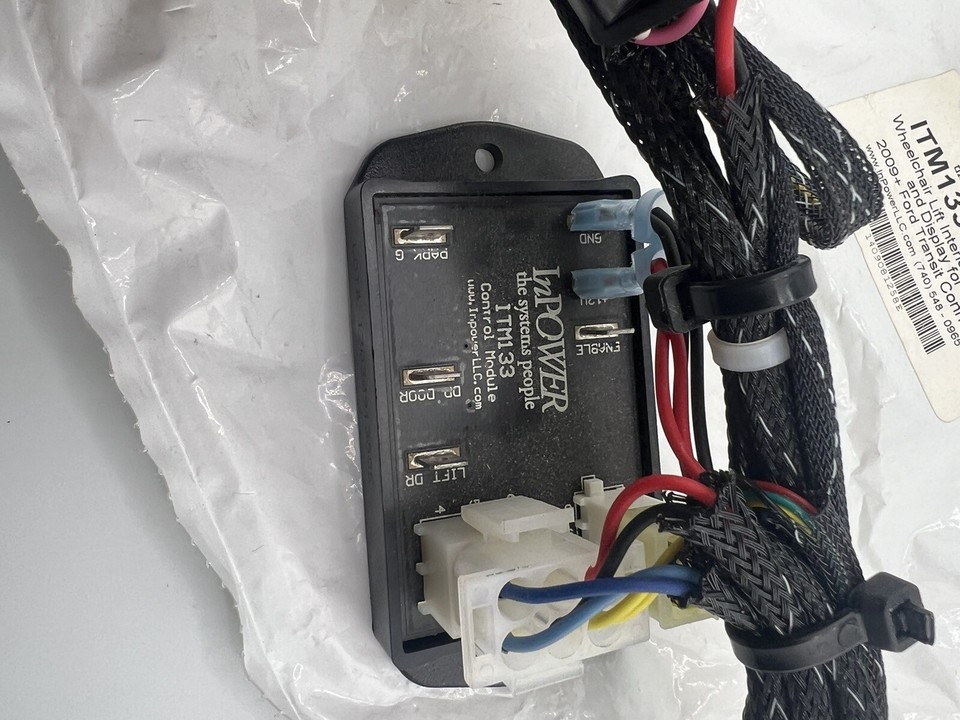 InPower Wheelchair Lift Interlock Module and Display 2009+ Ford Transit Connect | eBay