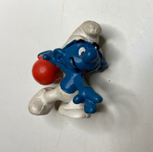 The Smurfs - Bowling Smurf PVC Figure Peyo Schleich Toys | eBay