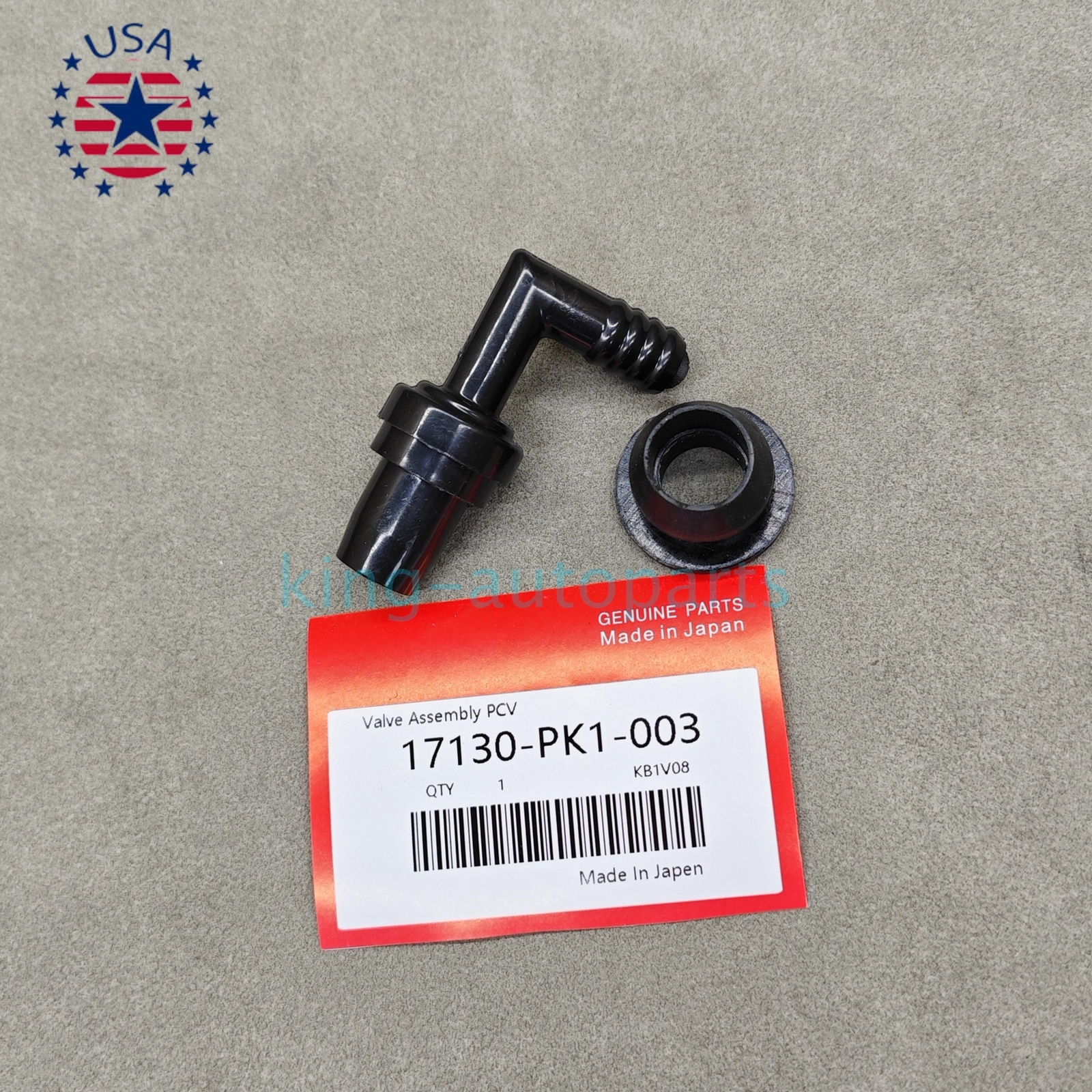 OEM BLACK PCV VALVE BREATHER TUBE 17130-PK1-003 Fits For HONDA ACURA | eBay