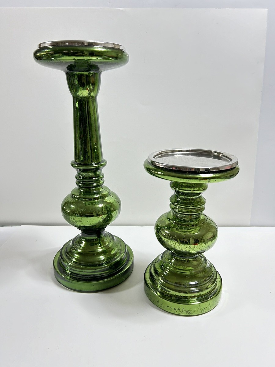 Glass Pillar Holders Kuba Metal Pillar Candle Holders Modern