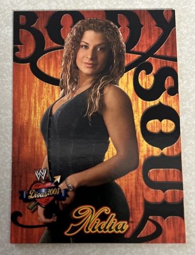 2004 Fleer WWE Nidia Divas 2005 Body & Soul Insert Card #9 NRMT/MT | eBay