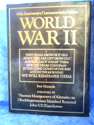 World War II Coffee Table Book - 50th Anniversary Commemorative Edition ...