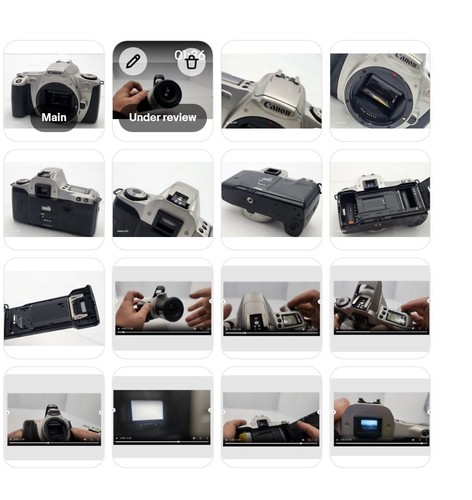 Ex Canon EOS KISS III Reflex 35mm AF Appareil Photo 31268 | eBay