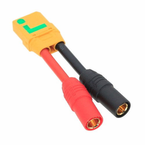 Amass AS150 7mm Female to Amass XT90-S Anti Spark Female Cable 10AWG ...