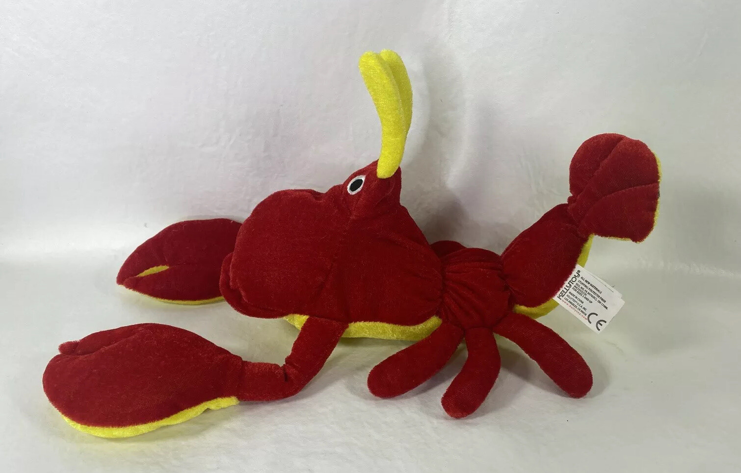 VERY RARE HTF Kellytoy Red Lobster 12" Super Soft Plush Stuffed Animal ...