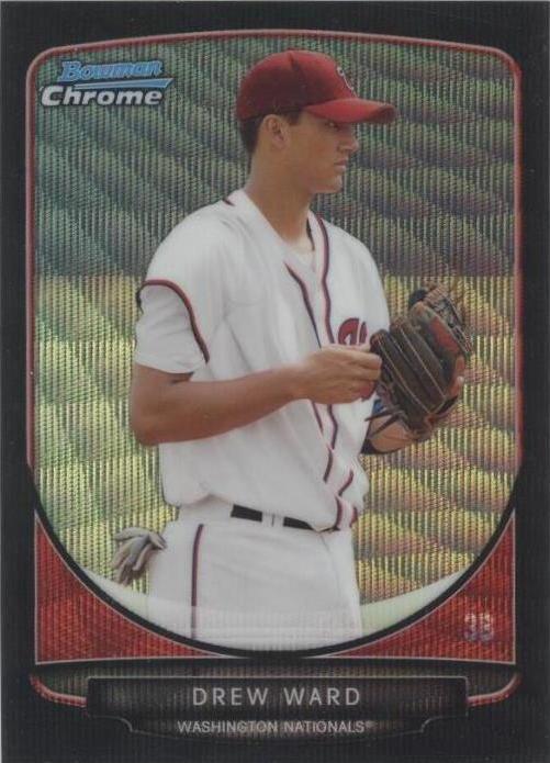 2013 Bowman Draft Picks & Prospects - Draft Picks Chrome Drew Ward # ...
