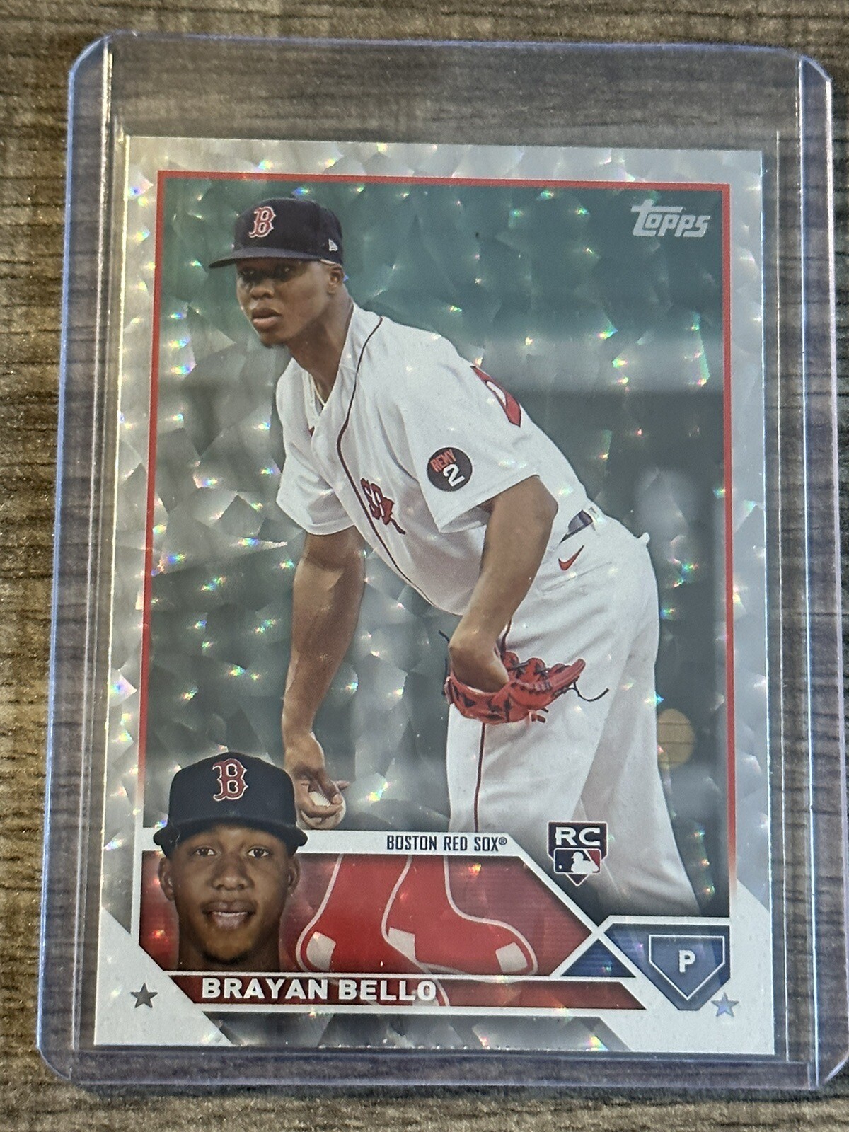 2023 Topps Series 1 Bryan Bello Silver Patterned Foilboard #185 Super Box | eBay