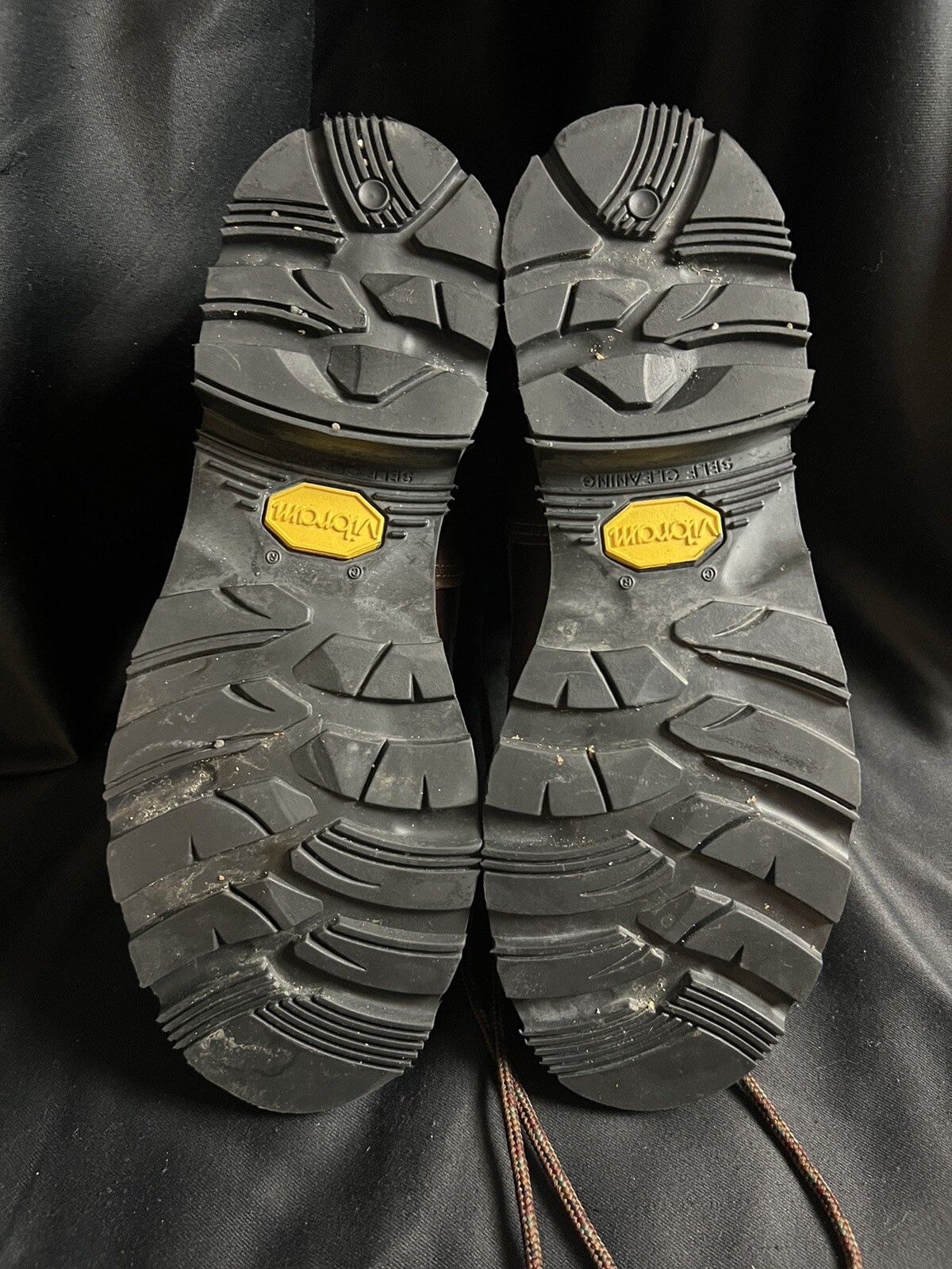 RARE 1970s Vintage RED WING USA Vibram Sole Boots US 9.5 B 49013 Brown ...