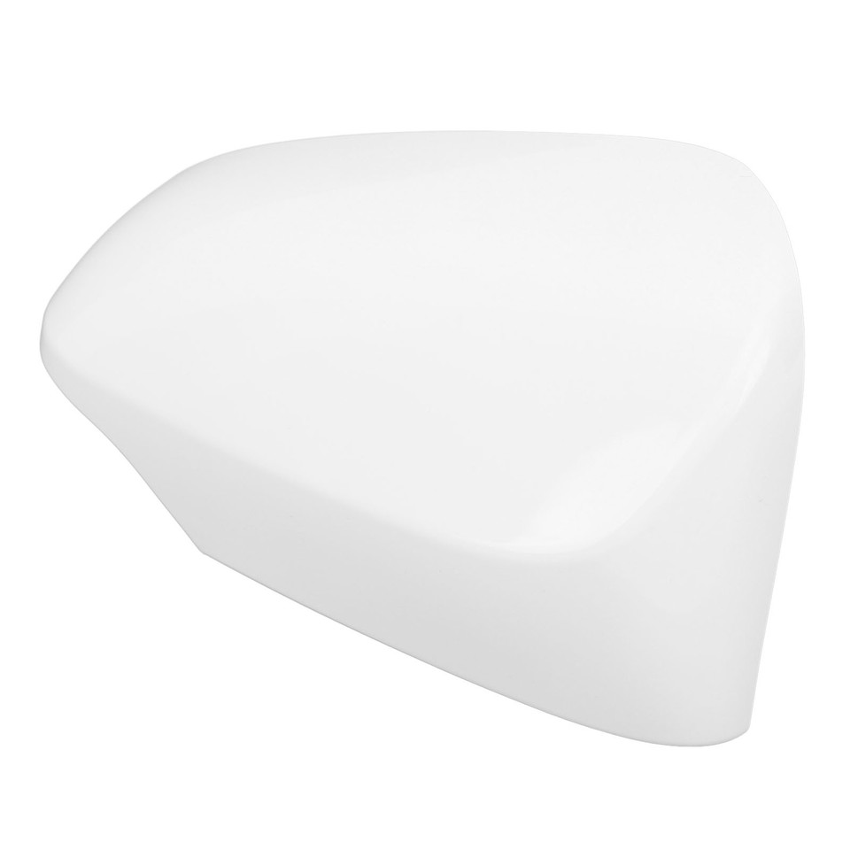 Right Door Side Rear View Mirror Cover White Shockproof Scratch ...