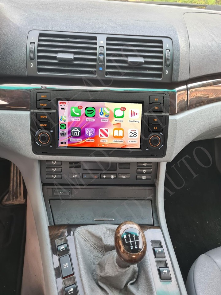64G Head Unit For BMW 3-series E46 1998-2006 Carplay Android 15 Car ...