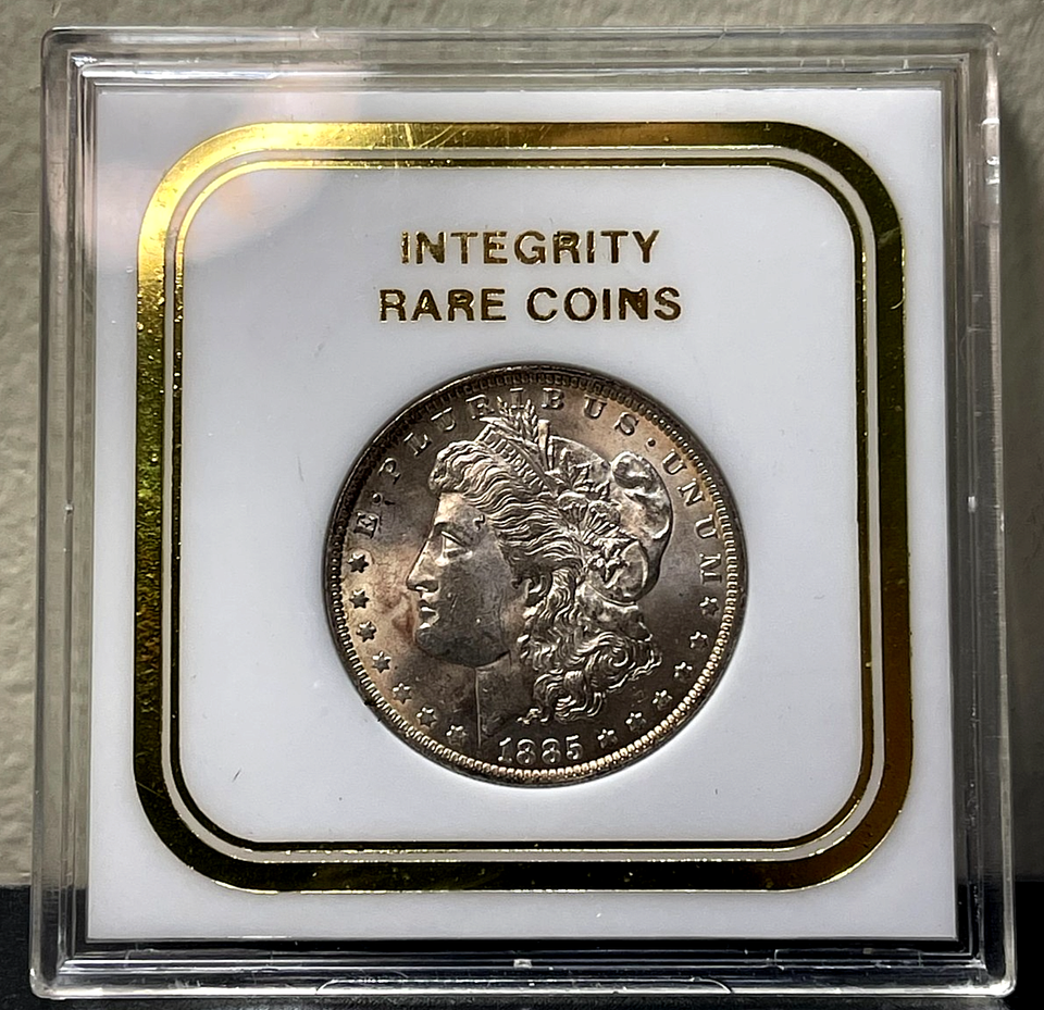 1885-O Morgan Dollar - Gem BU Lustrous Proof Like Details! | eBay