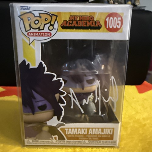 Aaron Dismuke MHA Tamaki Amajiki #1005 Signed Funko Pop JSA Certified ...