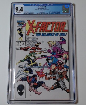 X-Factor #5 1st Appearance of Apocalypse CGC 9.4 DOUBLE COVER | eBay