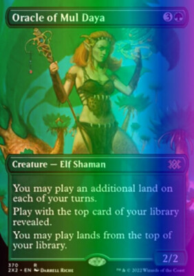 MTG Magic the Gathering Oracle of Mul Daya (370/686) Double Masters ...