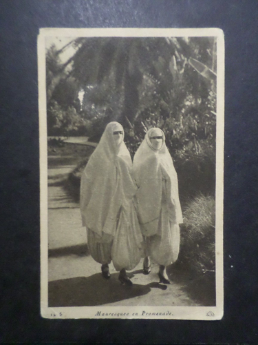 CPA ALGERIE, MAURESQUES EN PROMENADE, VF POSTCARD | eBay