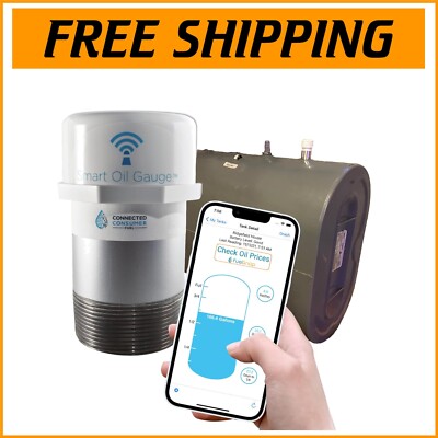 Effortless Oil Tank Monitoring - Wi-Fi Gauge Compatible with 275 to 550 ...