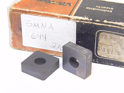 NEW SURPLUS 7PCS. VR/WESSON SNMA 644 GRADE: 2A5 CARBIDE INSERTS | eBay