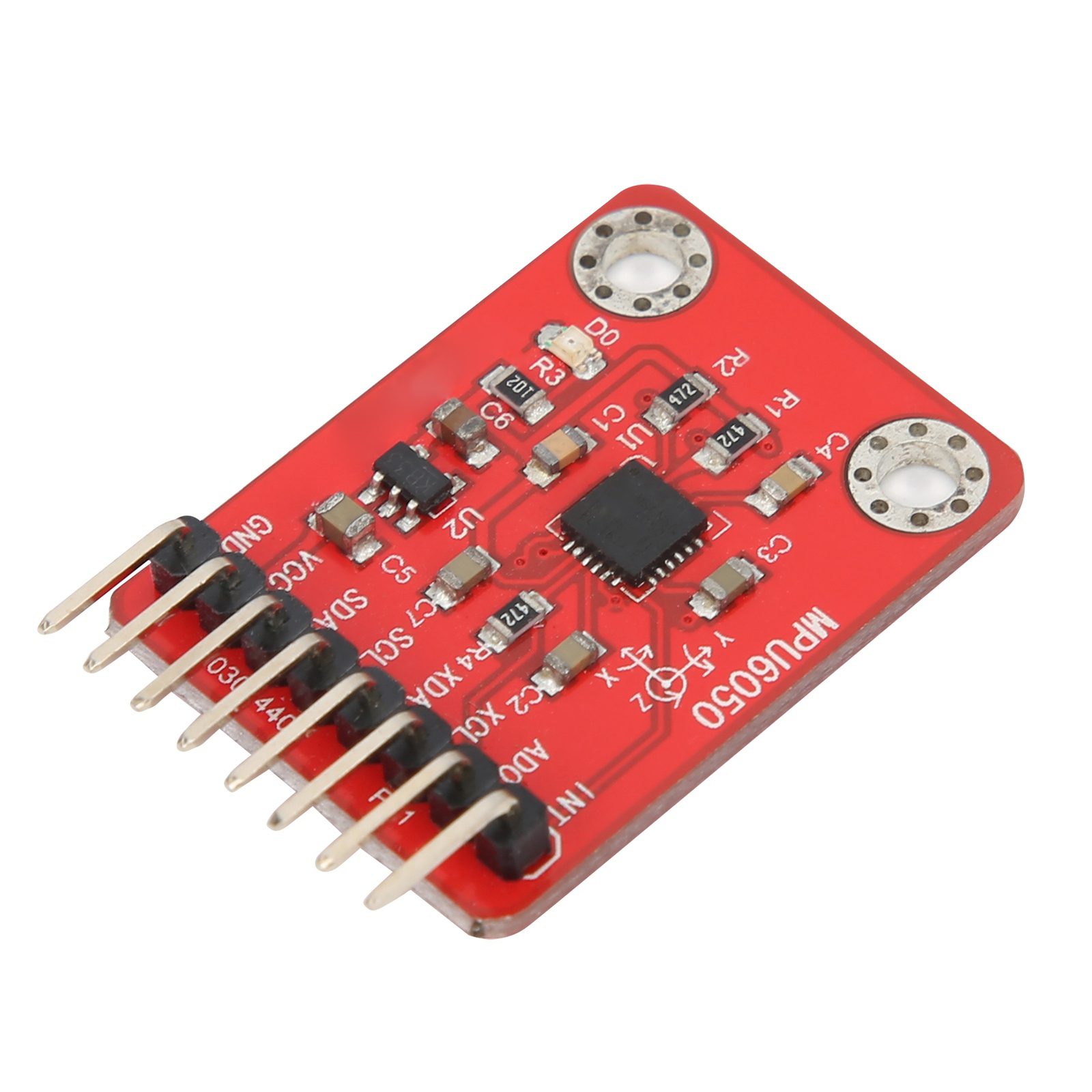 6 Axis Accelerometer Gyroscope Sensor Module 16Bit AD Converter Data ...