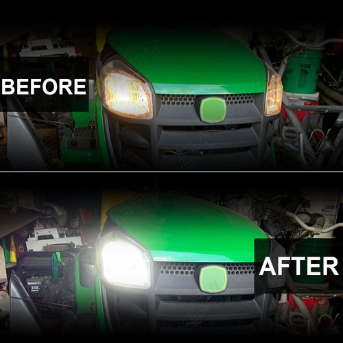 2 Headlight LED Bulbs for John Deere LX255 LX266 LX277 LX279 LX280 ...