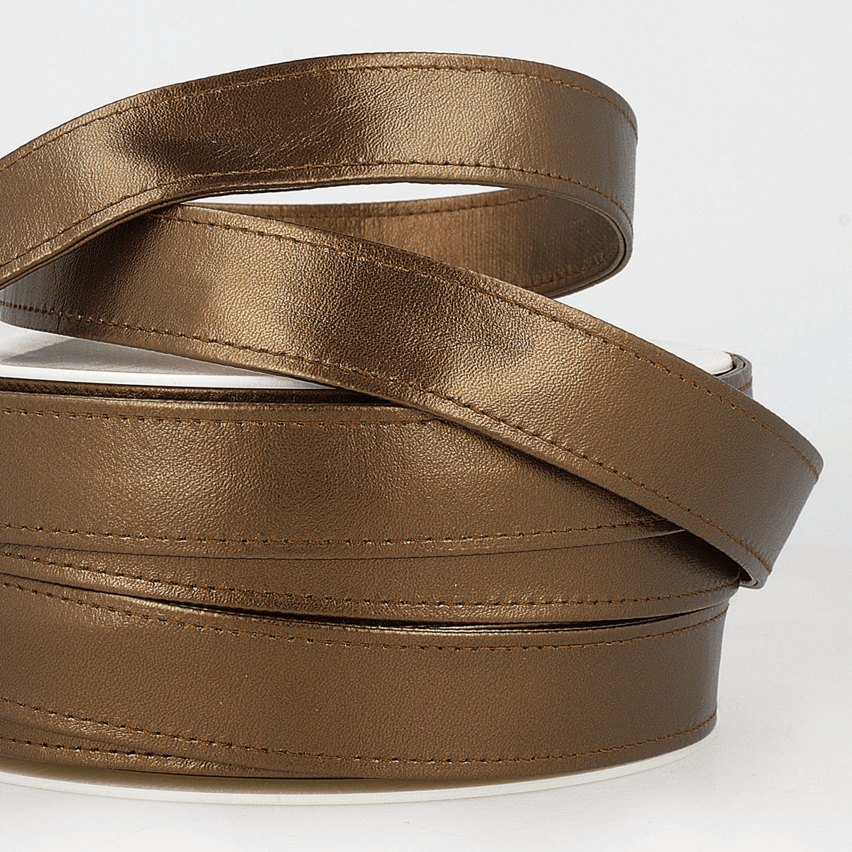 25mm Imitation Faux Leather Webbing Bag Belt Strapping Coat Jacket Dog ...