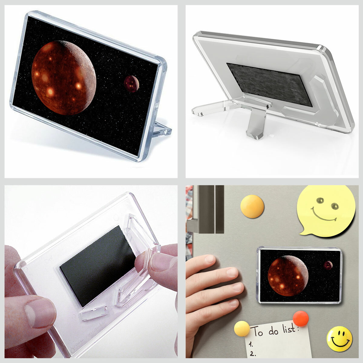 1 x Space Asteroid Planet NASA Classic Fridge Magnet - Kitchen #2778 | eBay